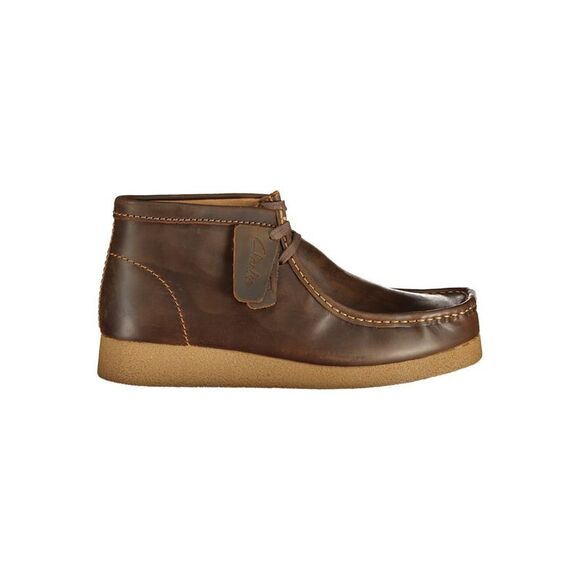 Clarks | Shoes | Clarks Brown Leather Men Mens Sneaker | Poshmark